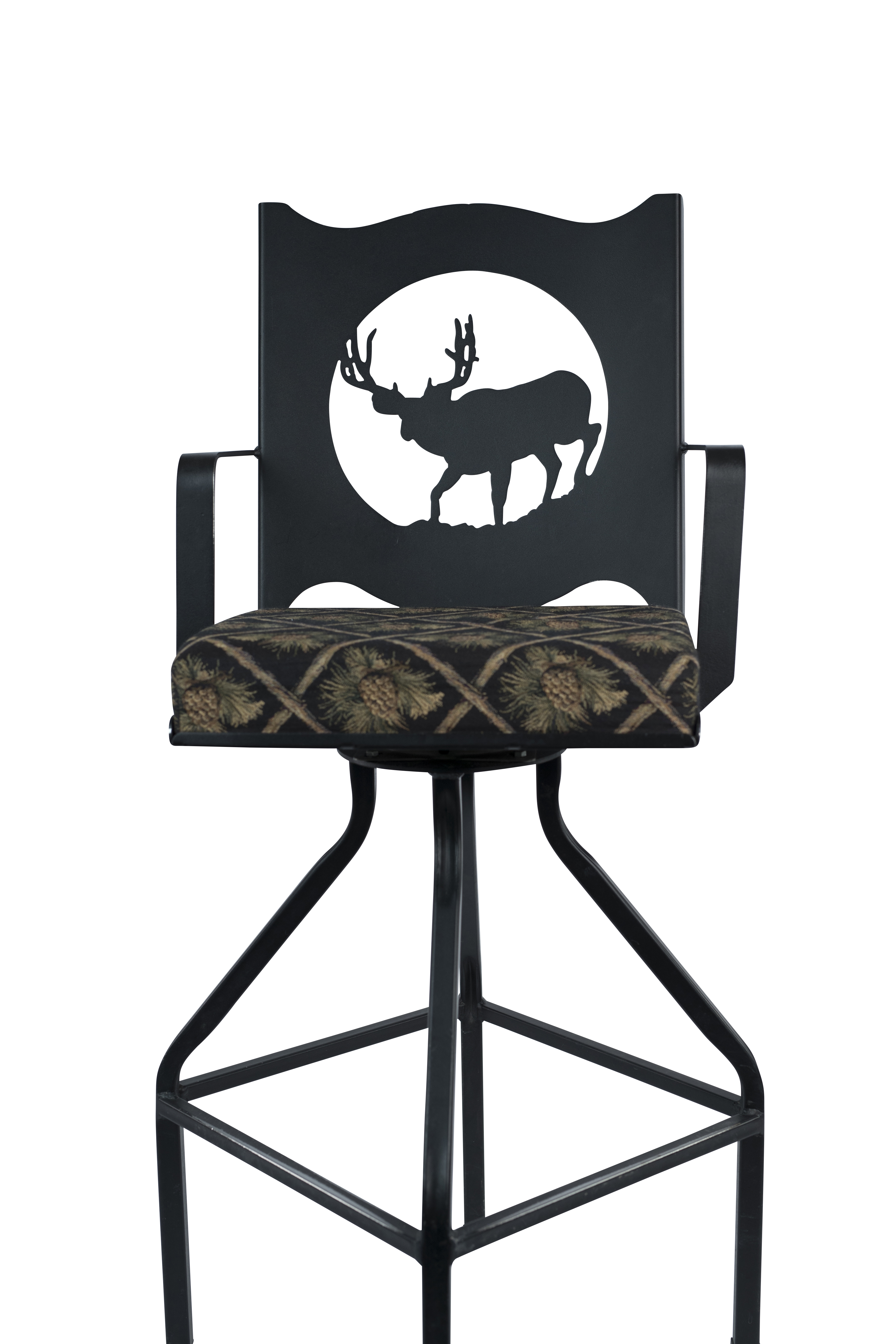 Bar Stool - Rustic Metal - Allwayz Mags – AllwayzMags
