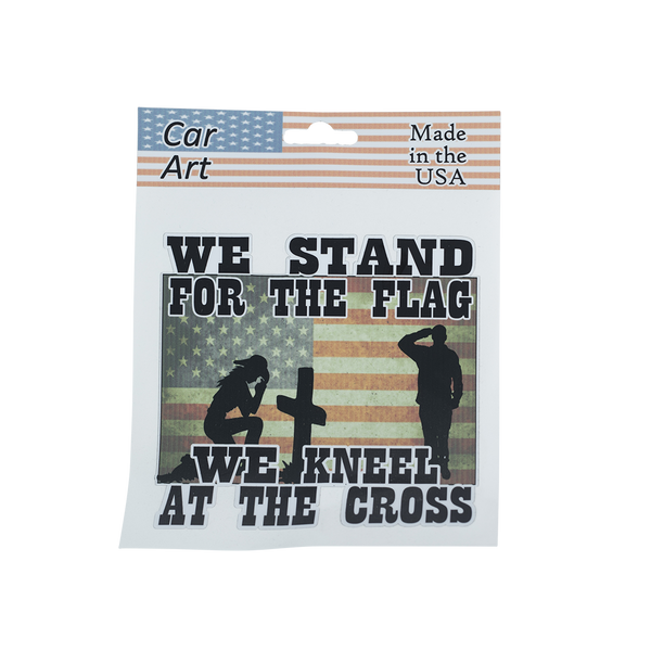 We Stand For The Flag - Vinyl Decal – AllwayzMags